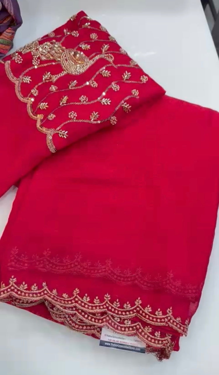 Space silk saree – The Horizon Collections