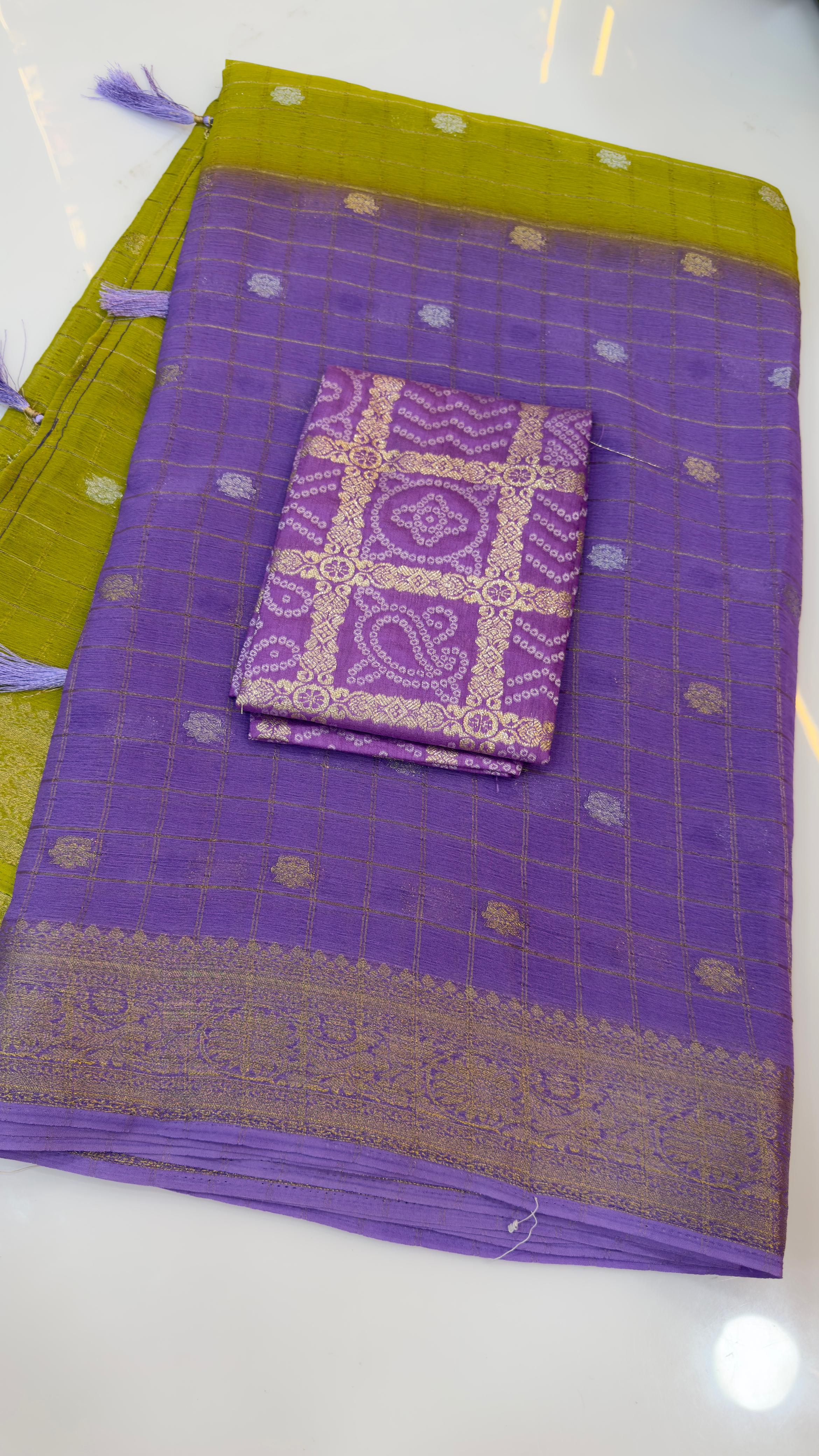 Dual Shade Banarasi viscose – The Horizon Collections